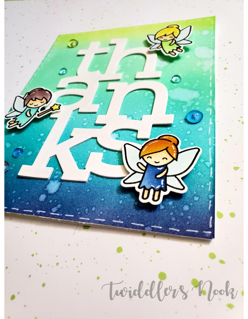 Concord & 9th and Lawn Fawn Thank You Fairy Much Card