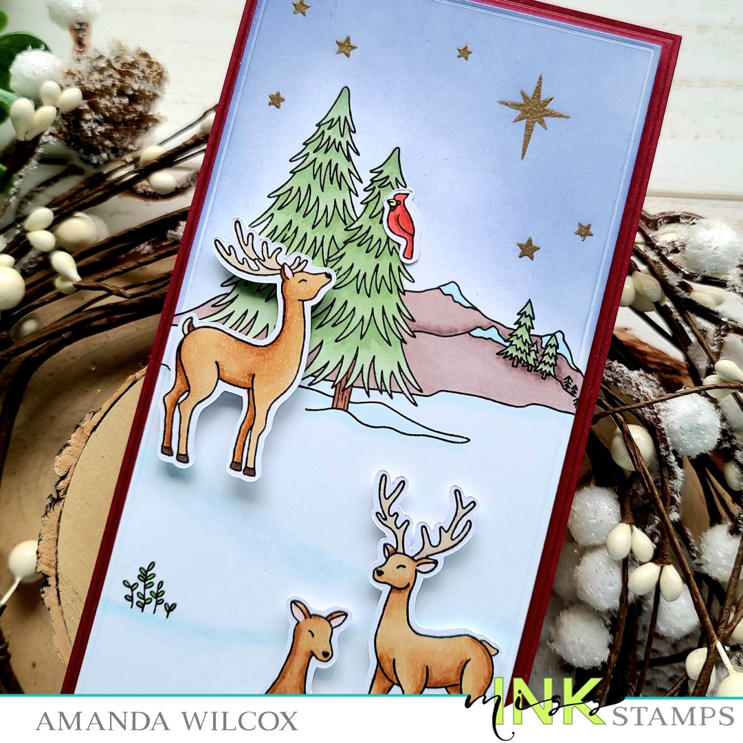 Miss Ink Stamps – Peace and Joy