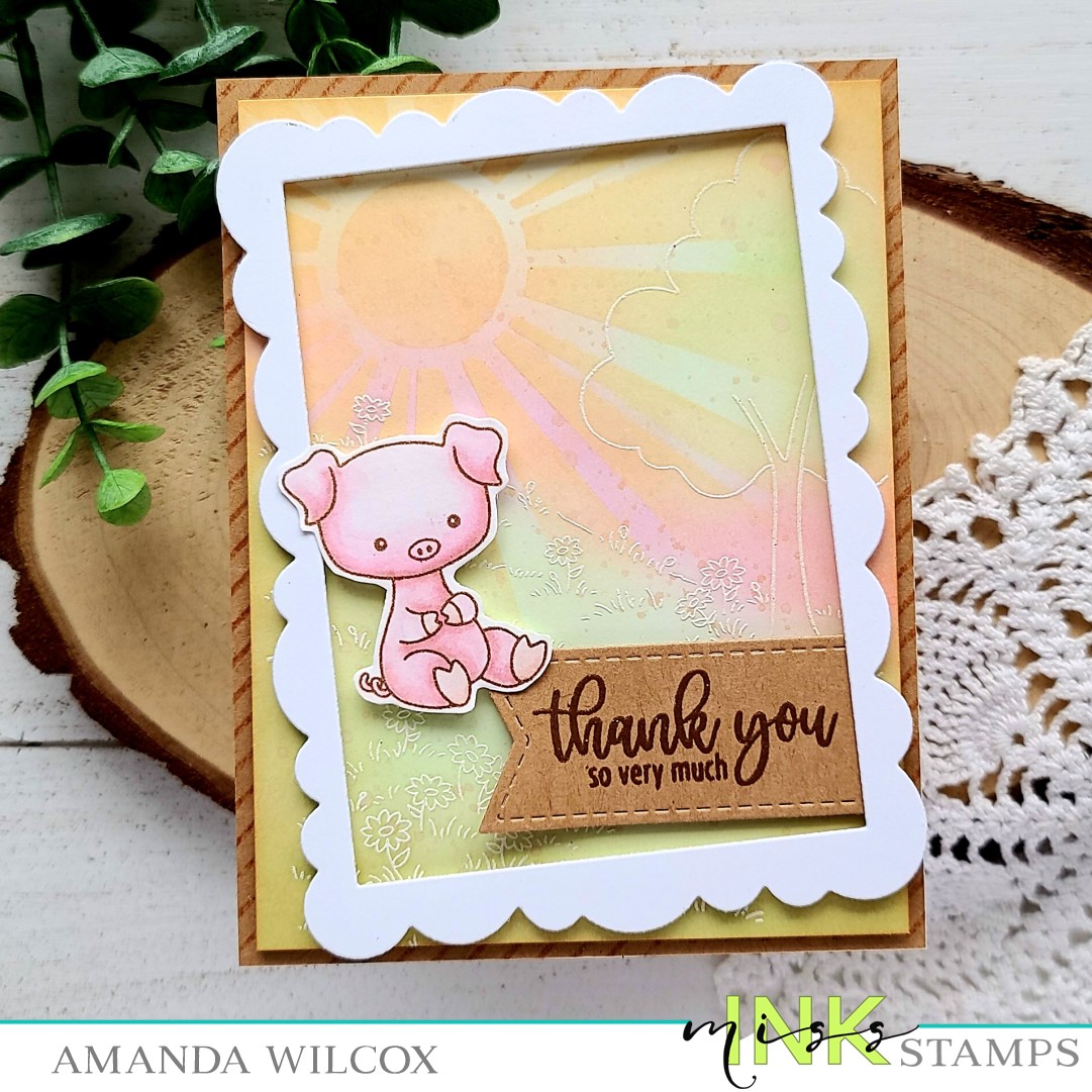 Miss Ink Stamps – Thank You Very Much