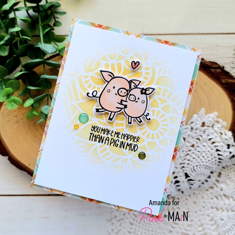 Pink & Main – Pig Time Card Set