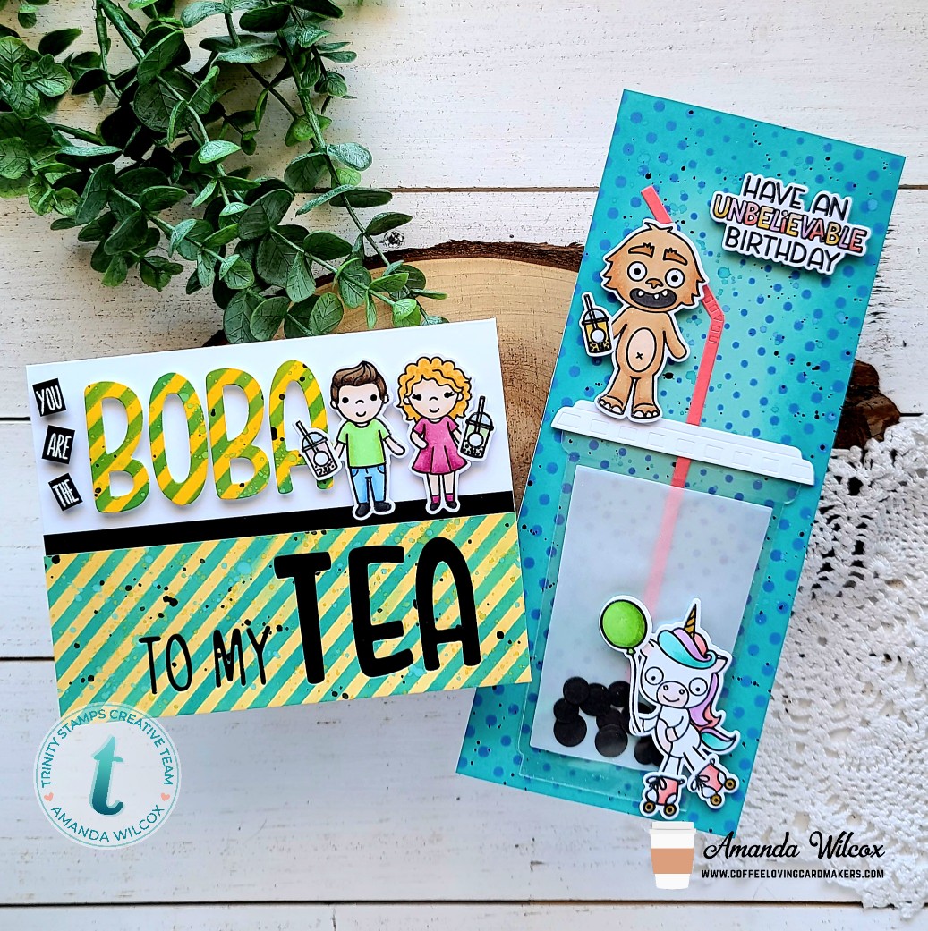 Coffee Loving Cardmakers | Trinity Stamps – National Bubble Tea Day Hop