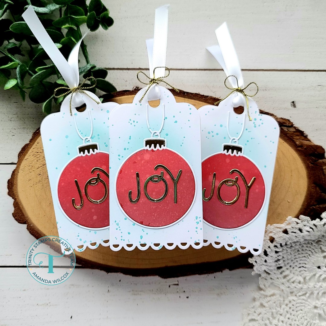 Trinity Stamps – Joy Holiday Tags