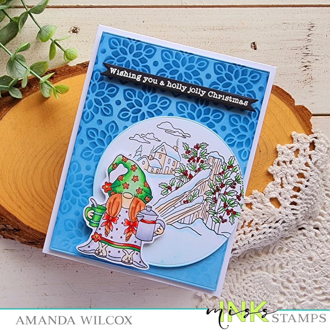Miss Ink Stamps – Wish You a Holly Jolly Christmas