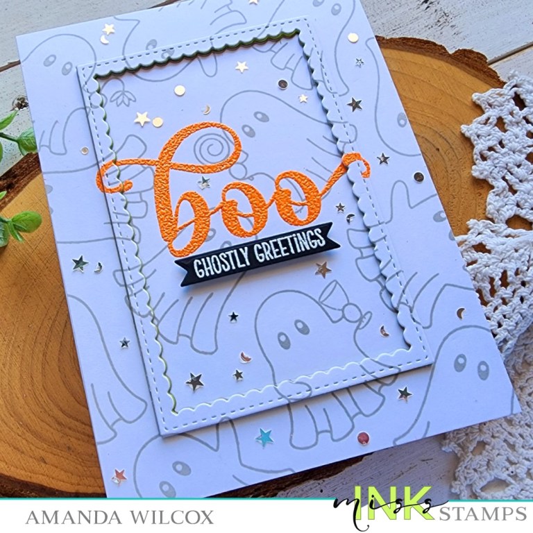 Miss Ink Stamps – Ghostly Greetings