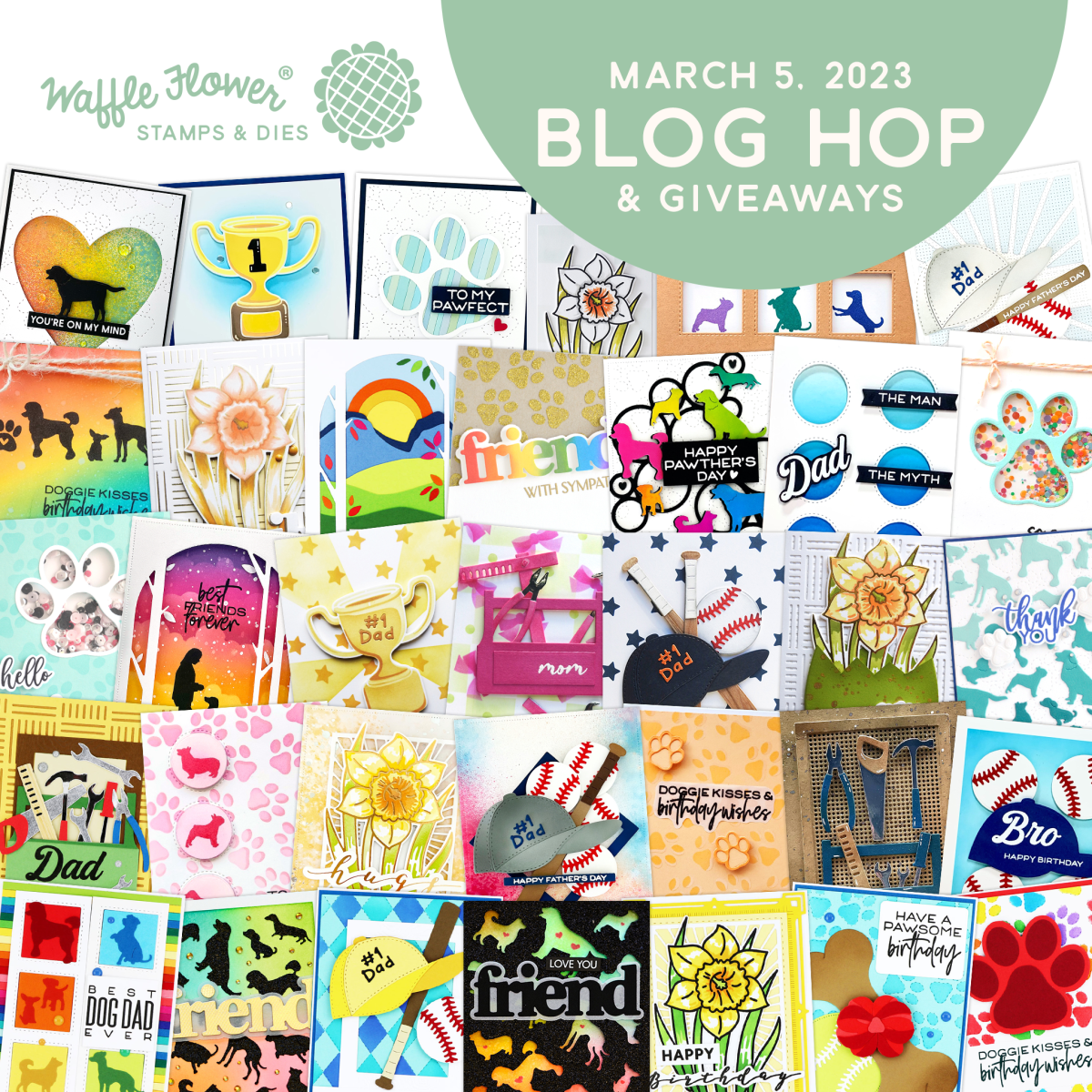 Waffle Flower – March Release Blog Hop