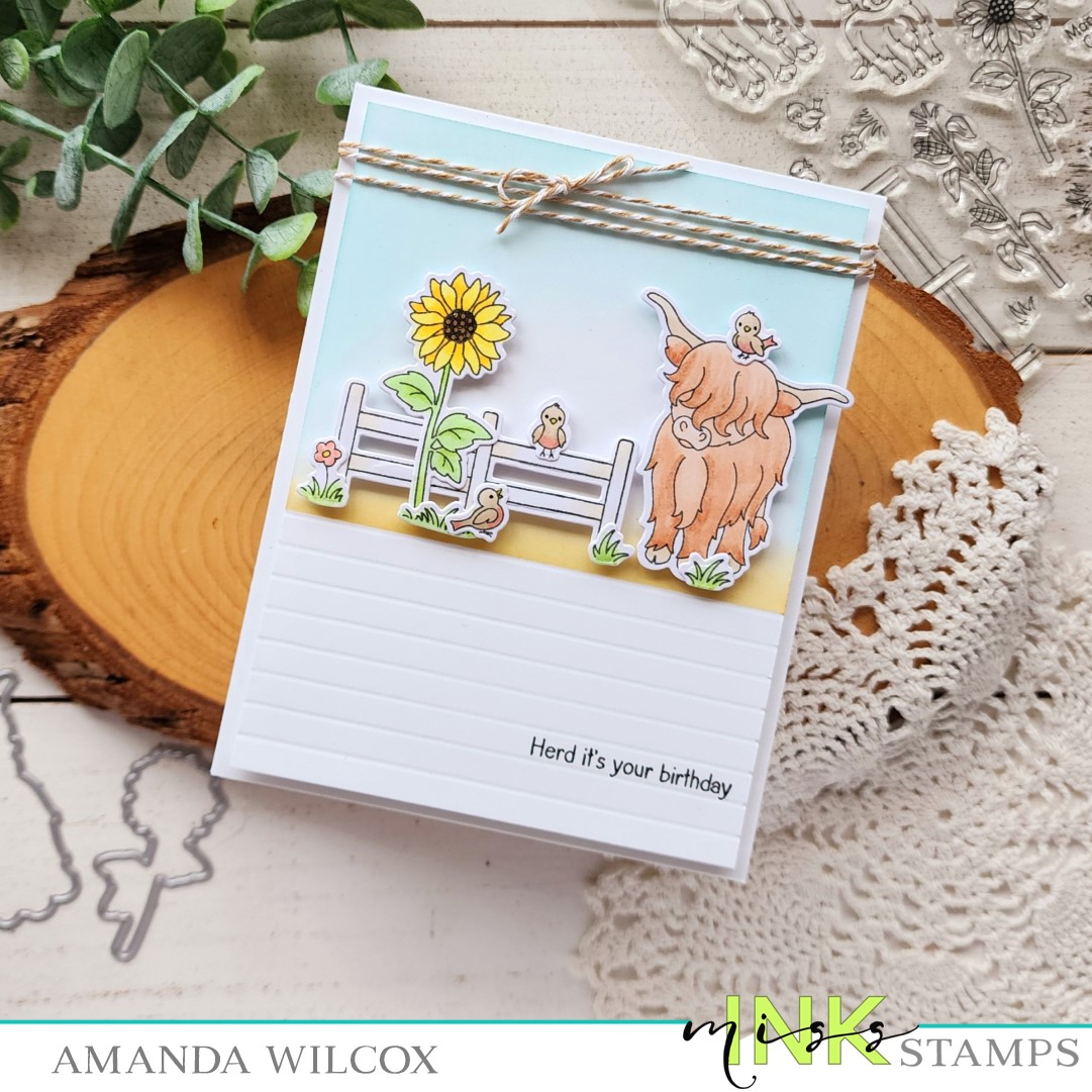 Miss Ink Stamps – Highland Cows Sneak Peak