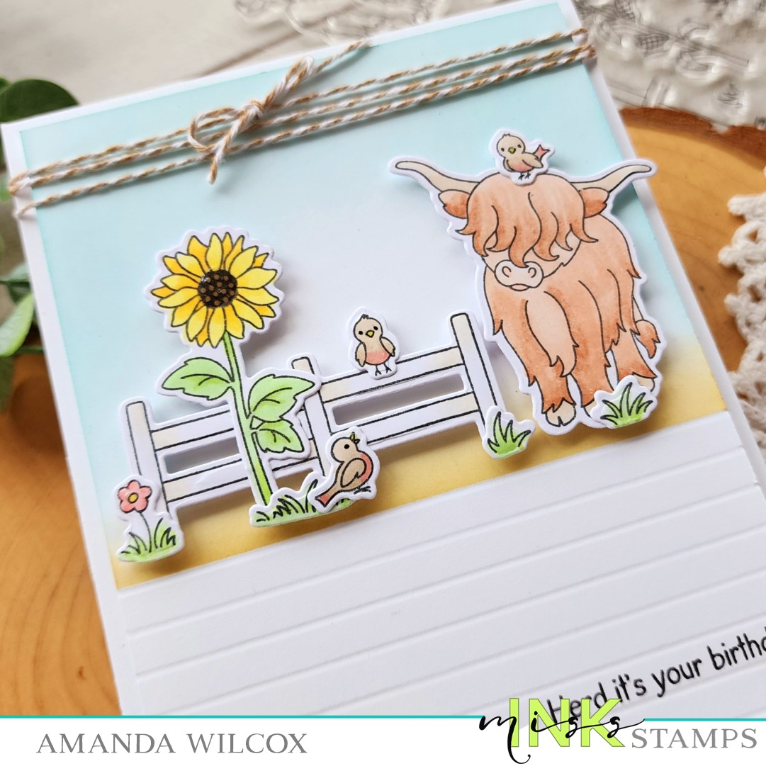 Miss Ink Stamps – Highland Cows Sneak Peak