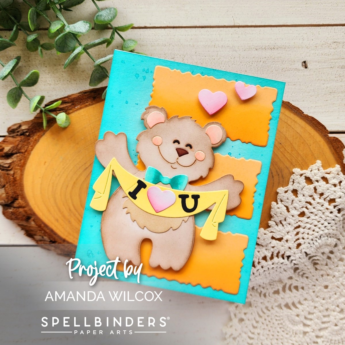 Spellbinders – Stampendous Bear Hugs Release Day