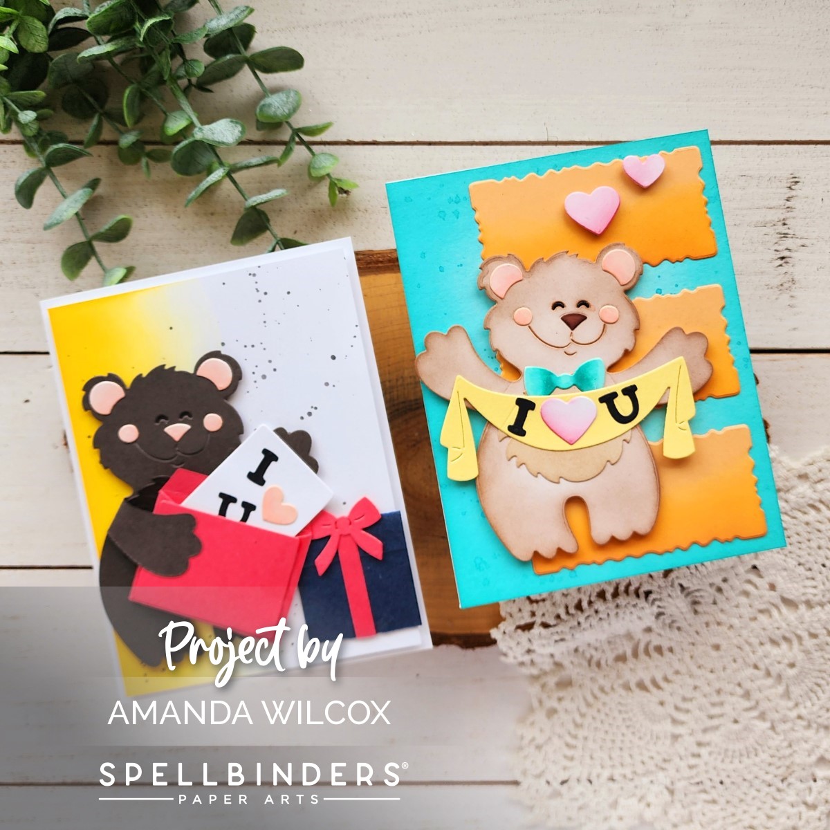 Spellbinders – Stampendous Bear Hugs Release Day