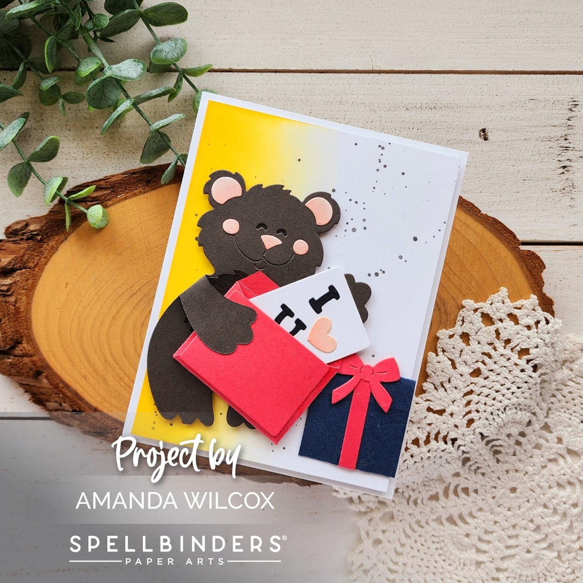 Spellbinders – Stampendous Bear Hugs Release Day