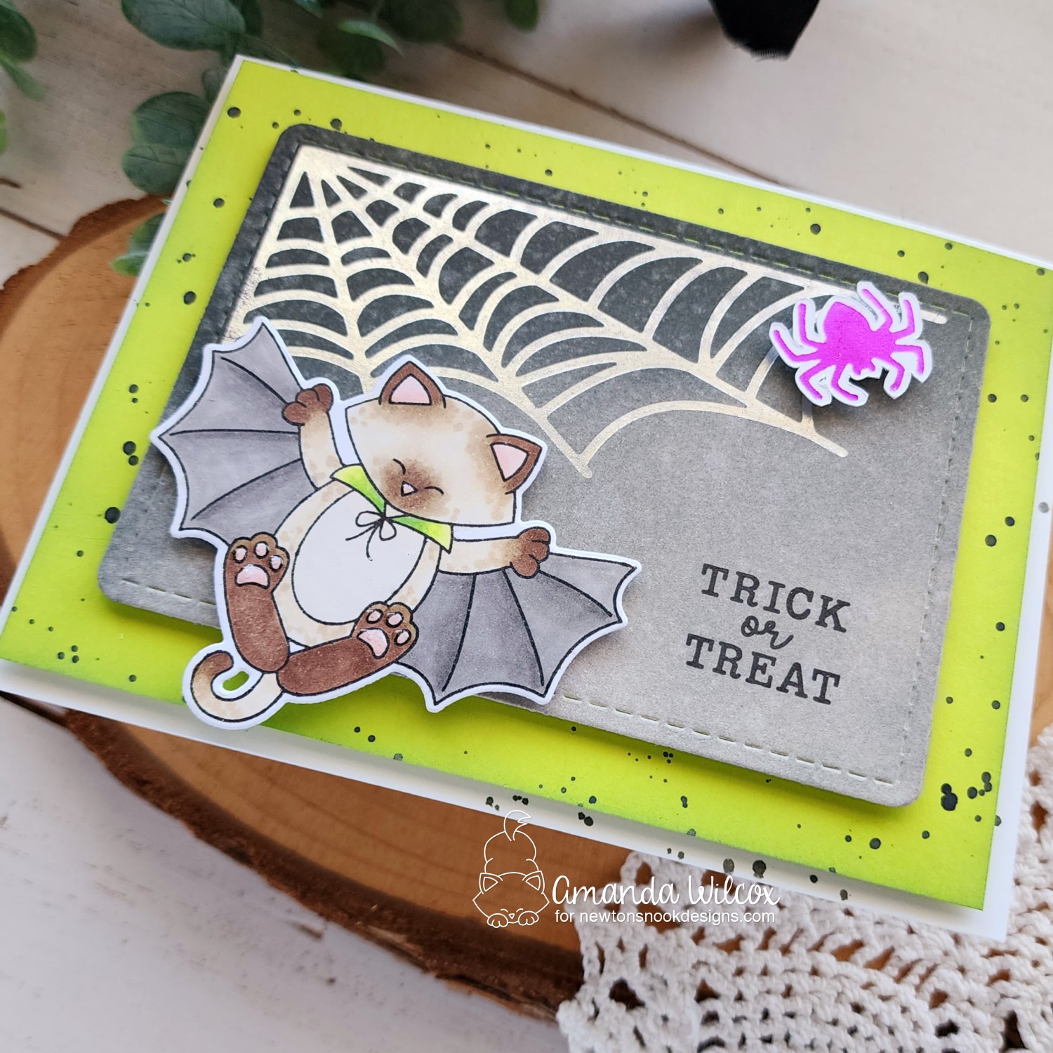 Newton’s Nook – Trick or Treat Hot Foiling