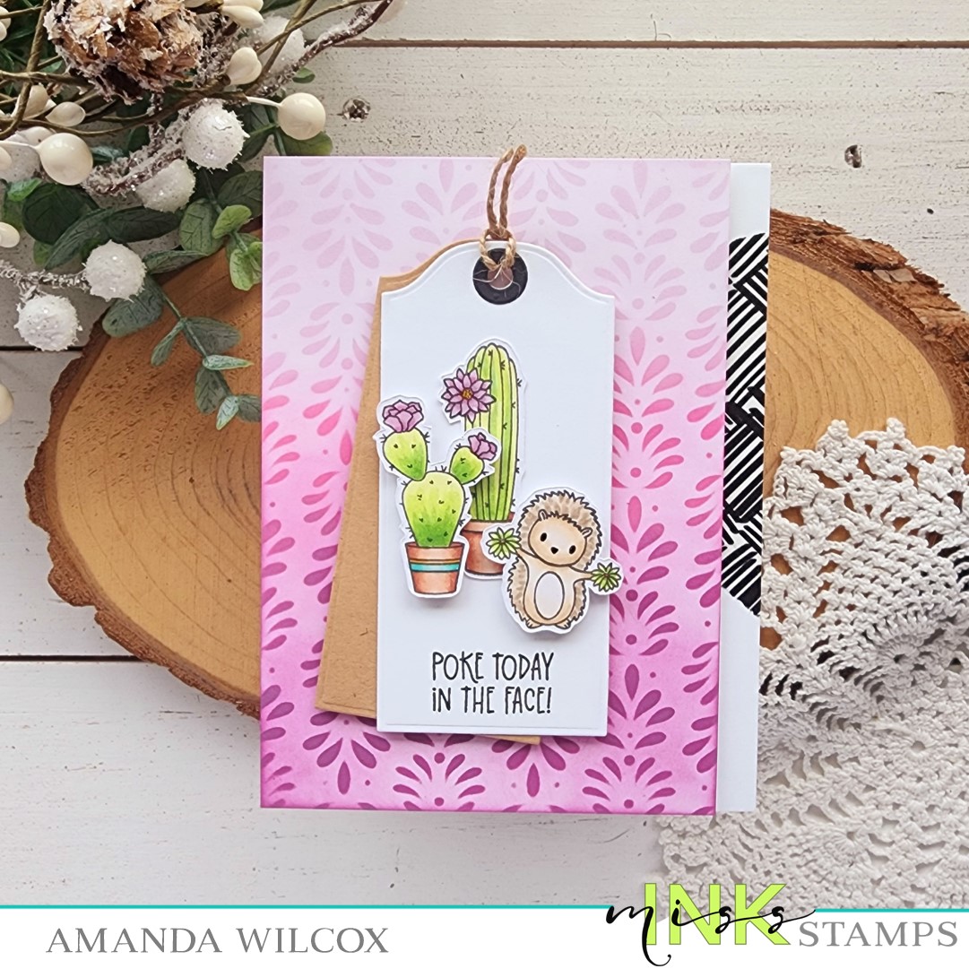 Miss Ink Stamps – Poke Today in the Face