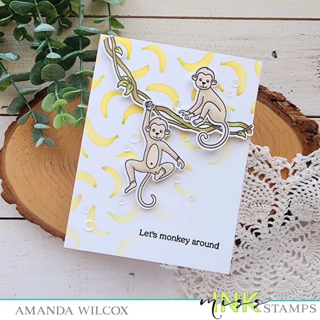 Miss Ink Stamps – Bananas