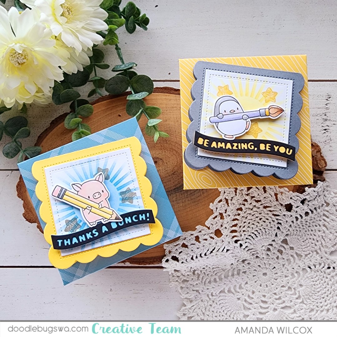 Doodlebugs – Mini Note Cards